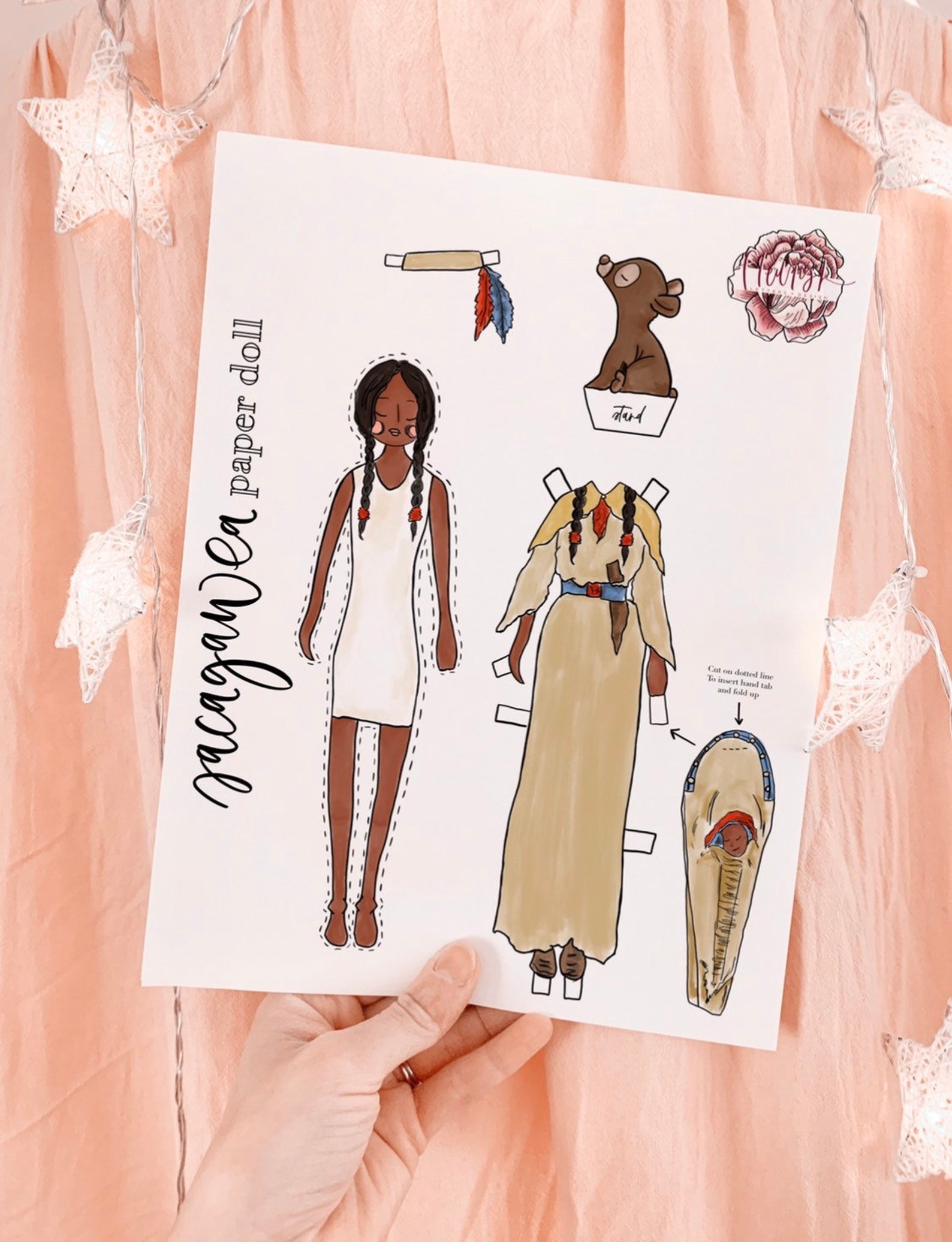 Custom paper doll / DIY paper dolls | Etsy