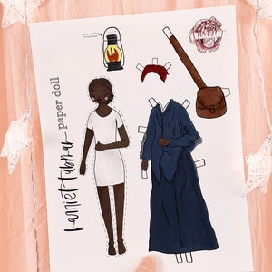 Harriet Tubman Paper Doll / DIY Historical Women Paper Dolls - Etsy