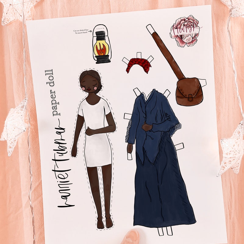 Harriet Tubman Coloring Page - Etsy
