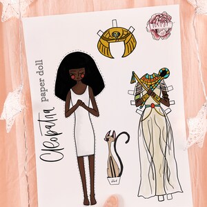 Historical Women Paper Doll Set/ DIY Historical Women Paper Dolls ...