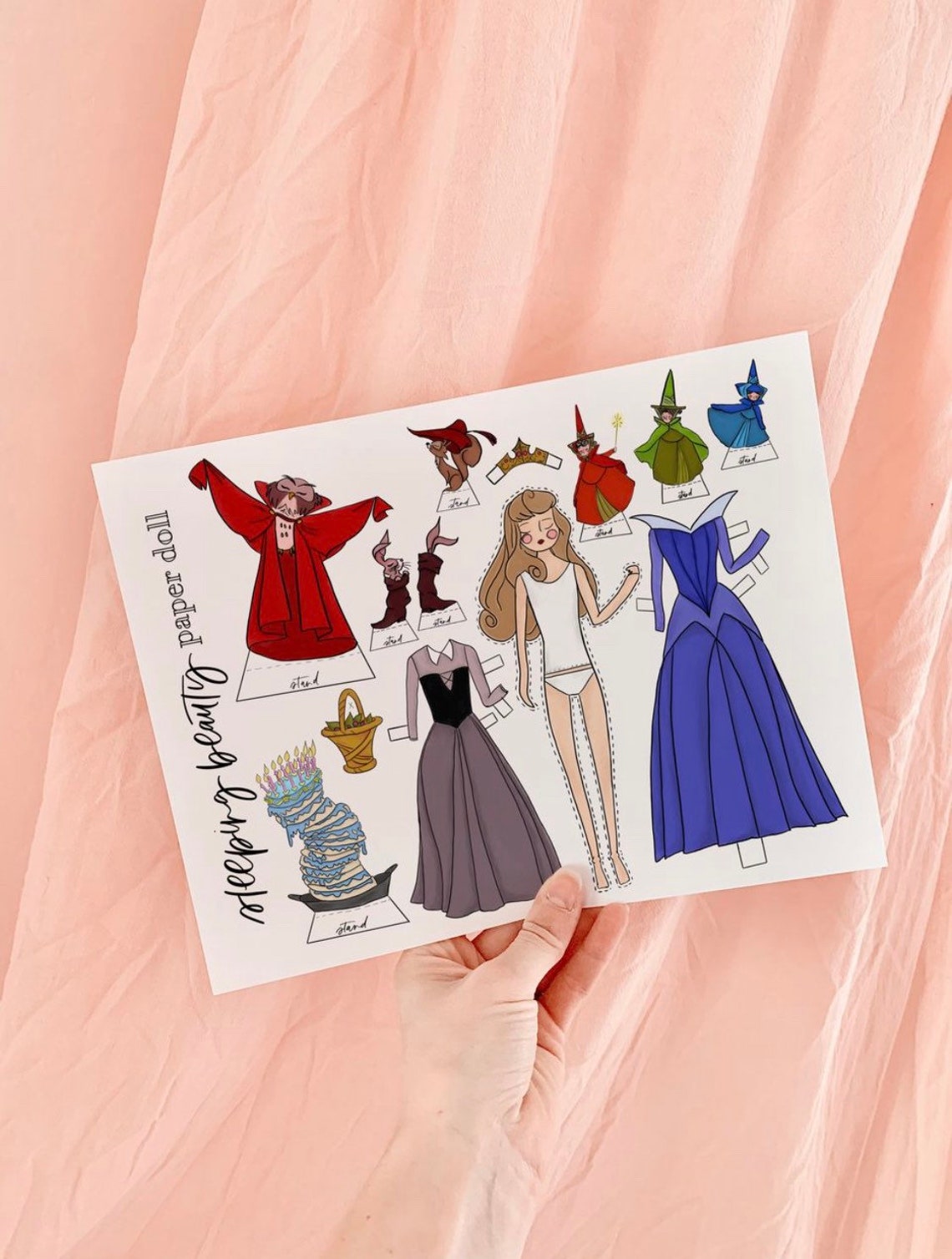 Custom Paper Doll / DIY Paper Dolls - Etsy