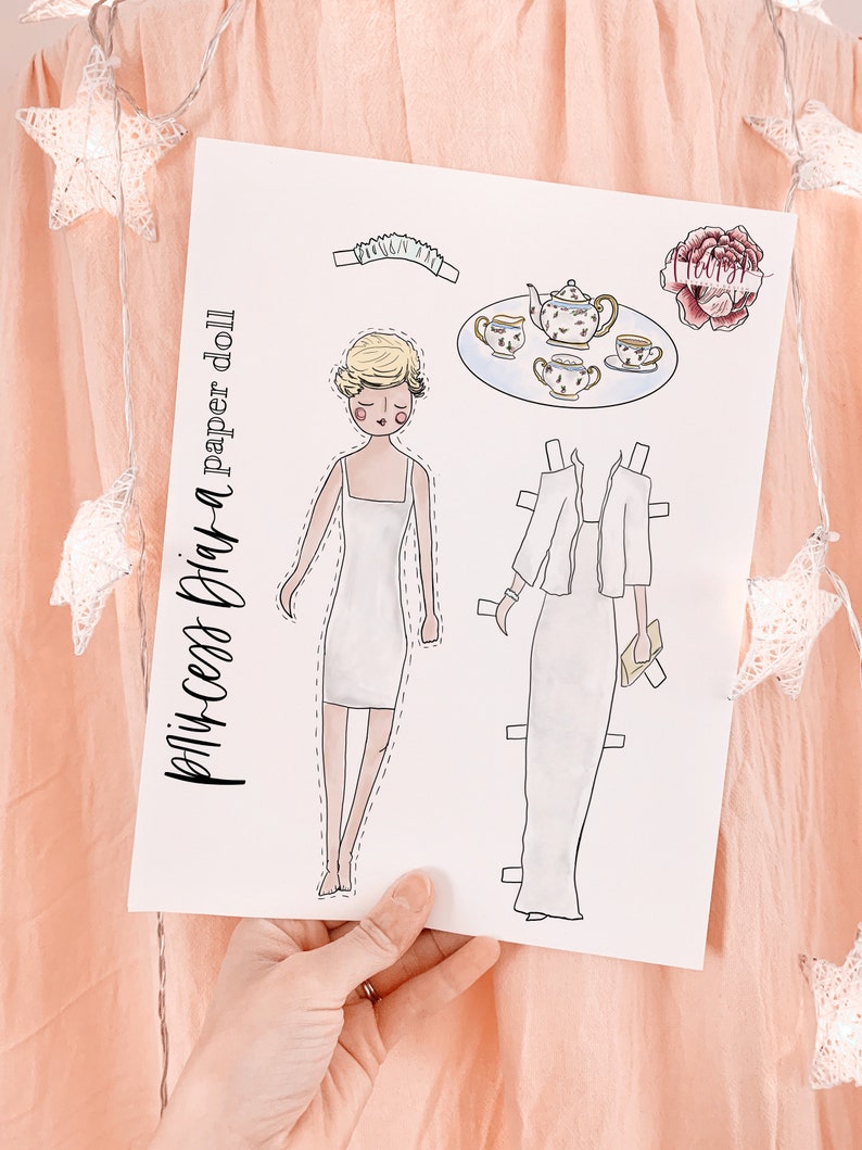 Historical Women Paper Doll Set/ DIY Historical Women Paper - Etsy
