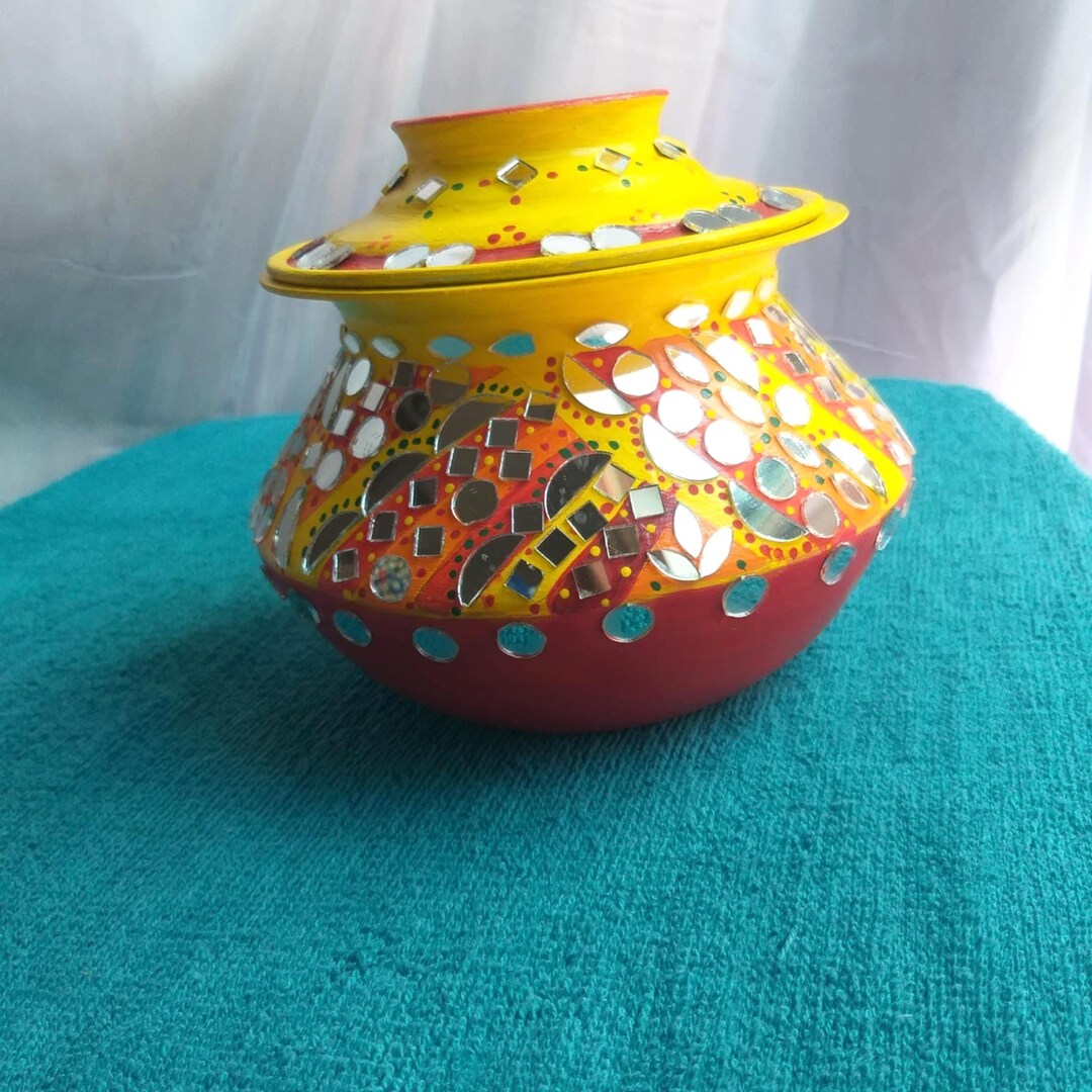 HANDMADE MIRROR POT - Etsy