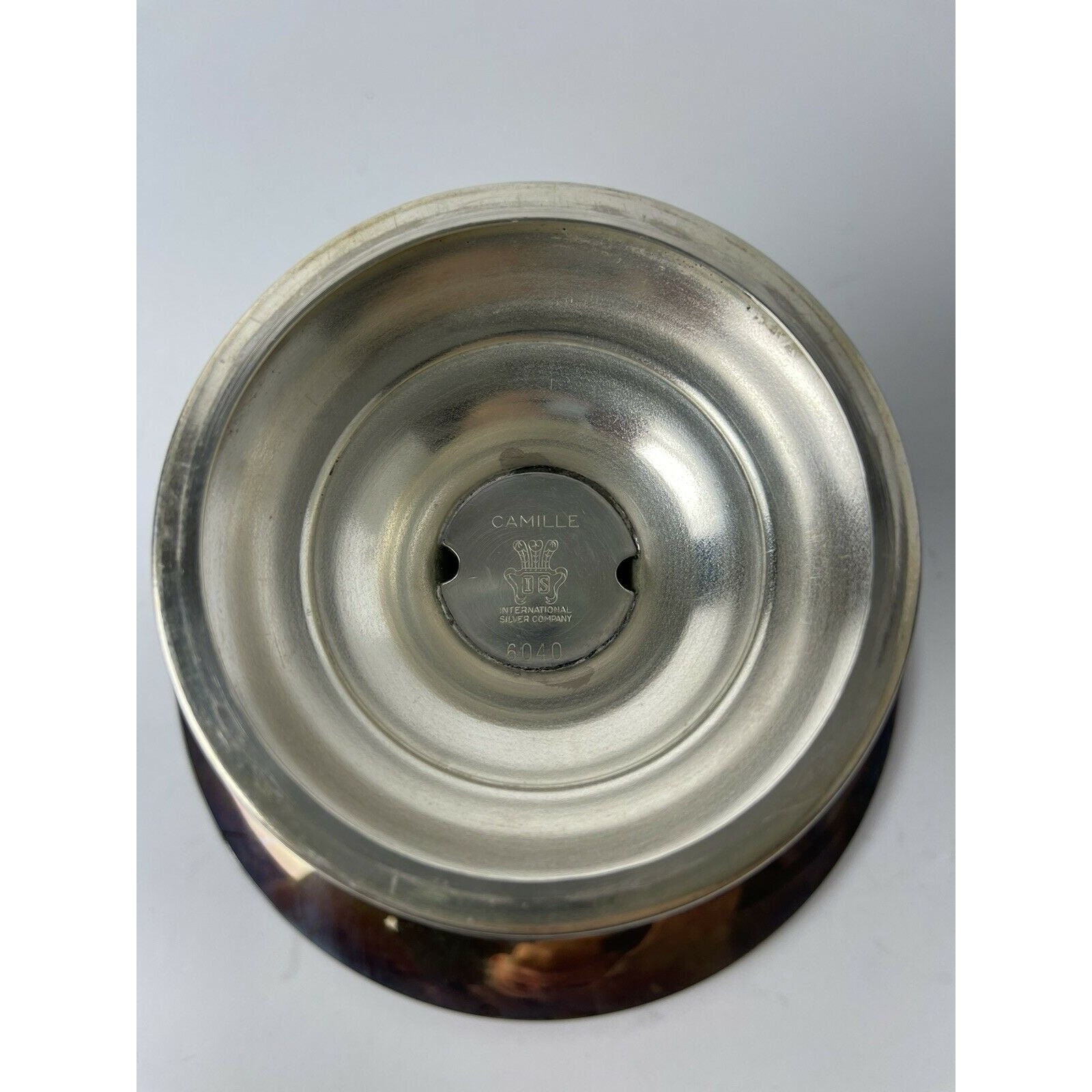Camille International Silver Co 6040 Candy Dish Compote Weighted Stem ...