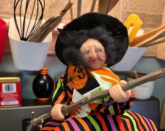 Belle the Handmade Kitchen Witch Doll - Etsy