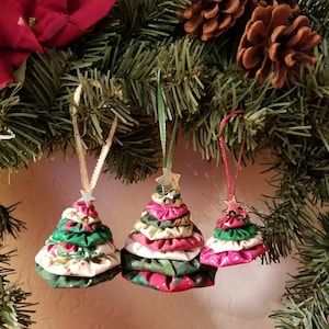 Yo-yo Christmas Tree Set - Etsy