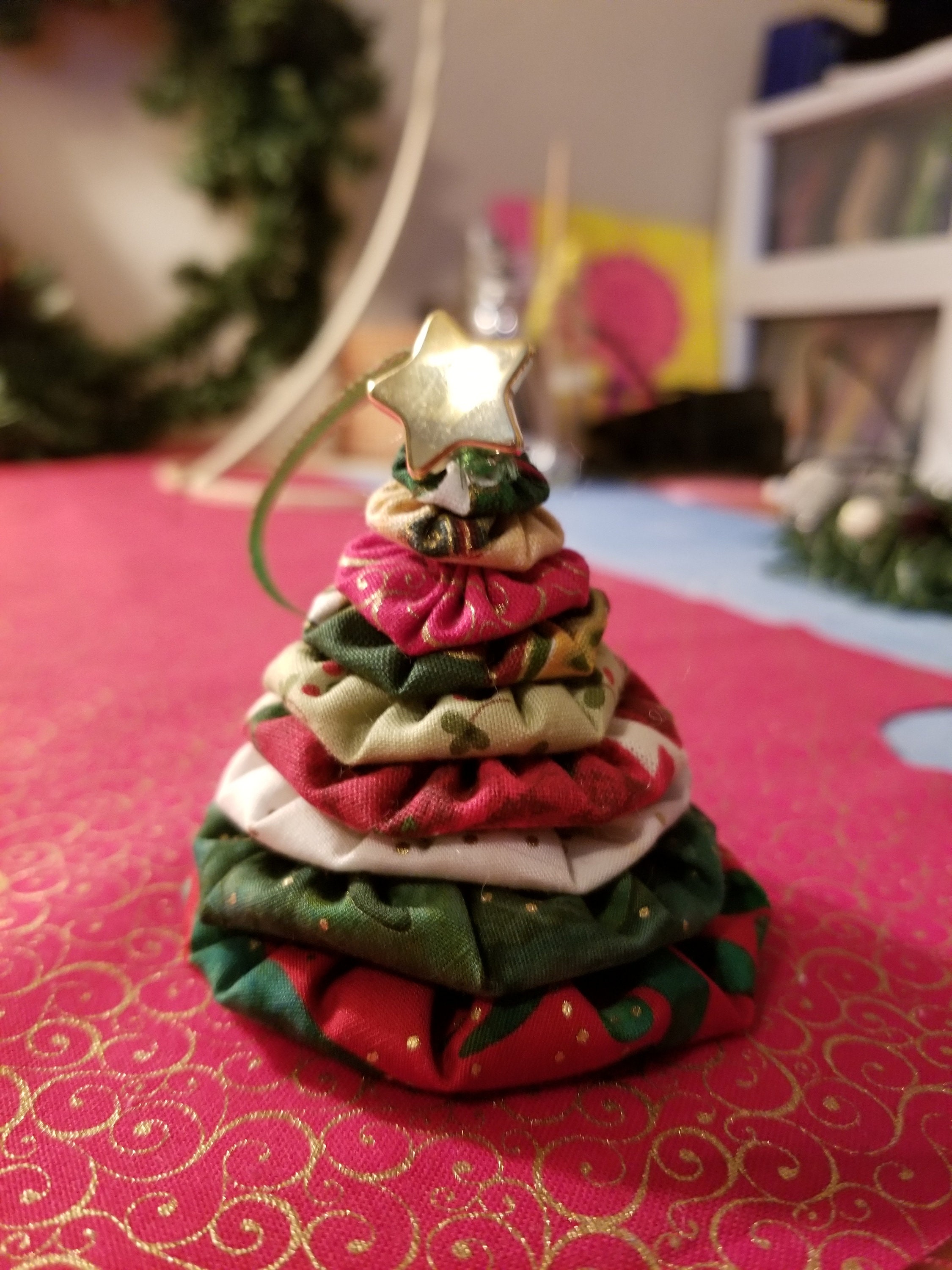 Yo-yo Christmas Tree Set - Etsy