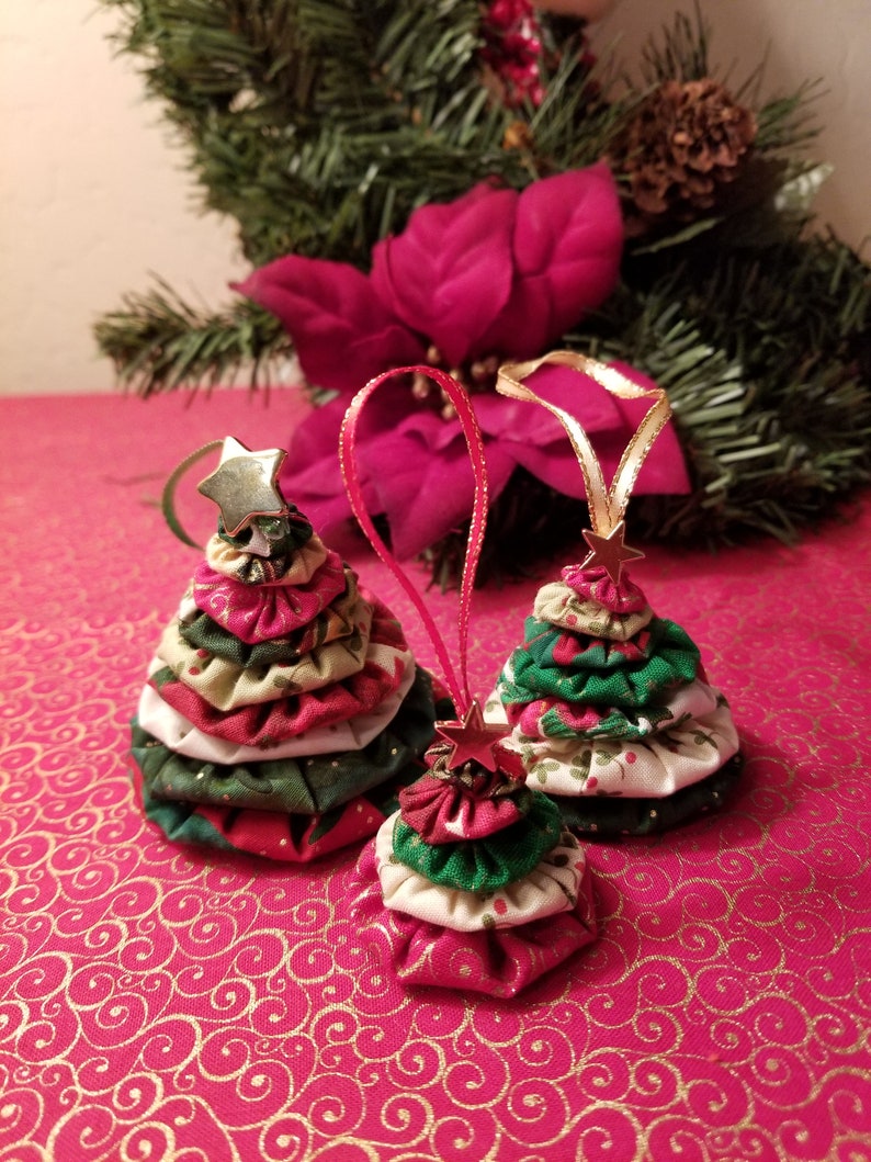 Yo-yo Christmas Tree Set - Etsy