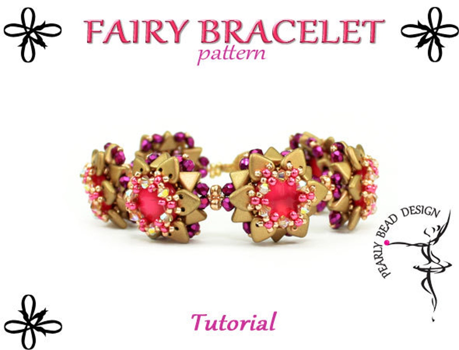 Fairy Collection Bracelet and Earrings Pattern Tutorial With Kheops Par ...