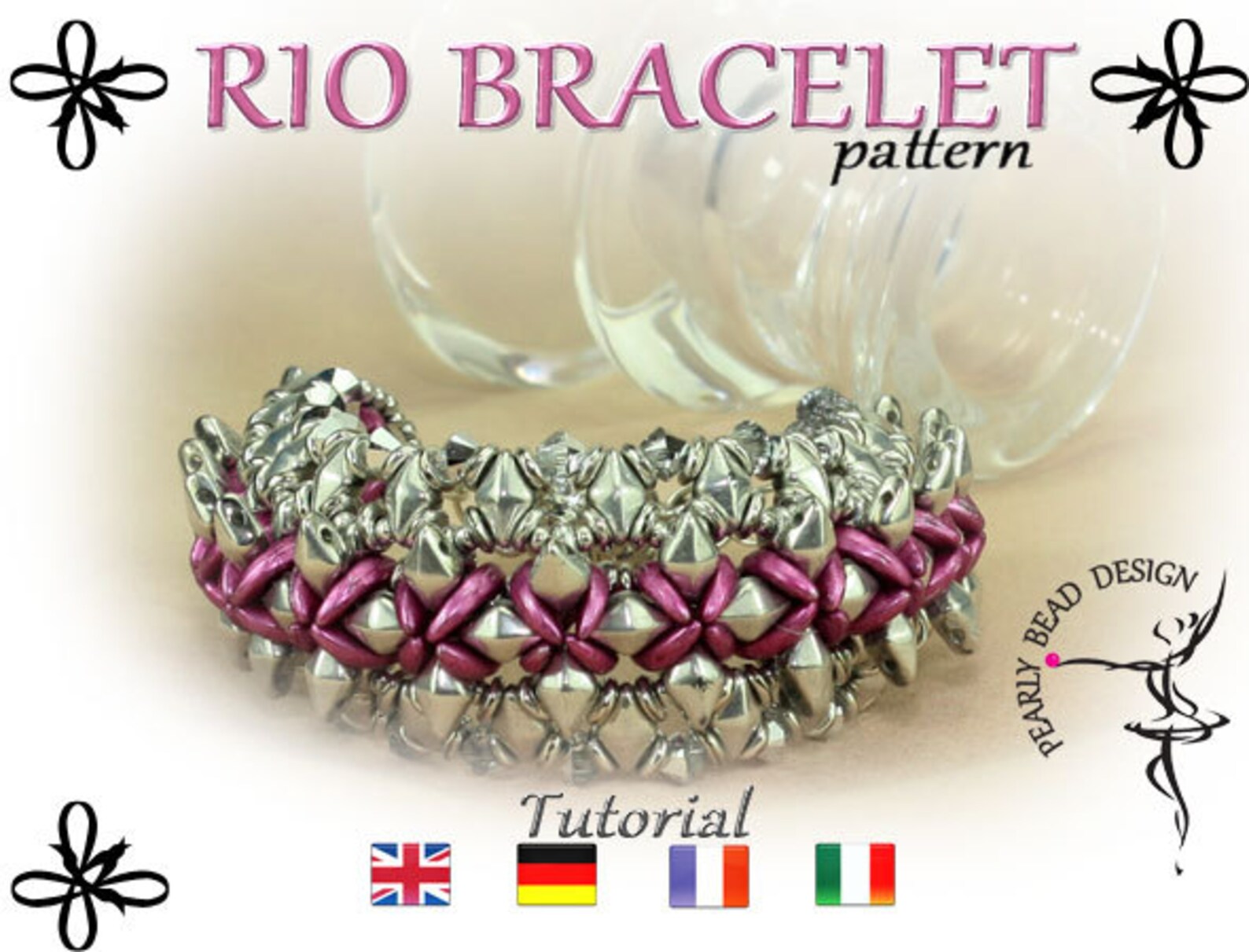 RIO Bracelet Pattern Tutorial DIY From Diamonduo (pdf E-book) - Etsy