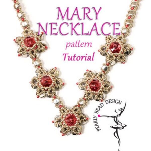 MIA BRACELET Pattern With PIP Beads, Tutorial - Etsy