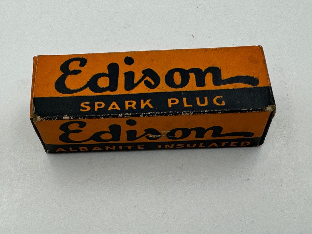 Vintage Spark Plug Edison Splitdorf NOS - Etsy