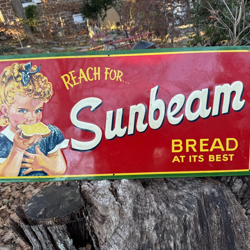 Sunbeam Bread Sign - Etsy