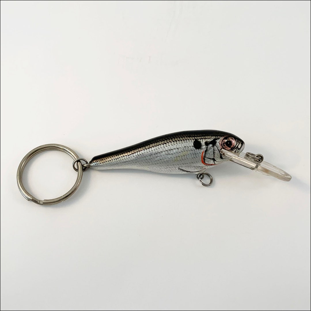 Vintage Bagleys Fishing Lure Key Chain - Etsy