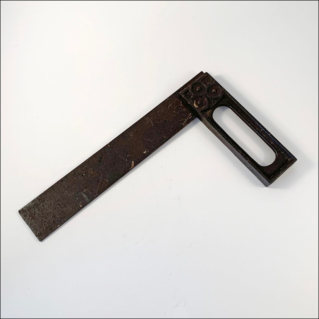 Vintage Steel Square Carpenter Tool AS IS - Etsy