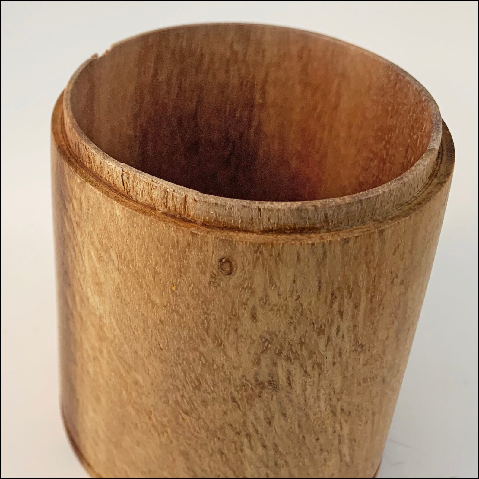 Wood Turned Vintage Cask Box With Lid - Etsy