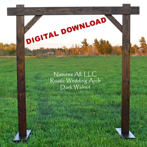 Portable Coffin Wedding Arbor DIY Plans Funny Arch Build - Etsy