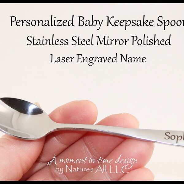 Silver Baby Spoon - Etsy
