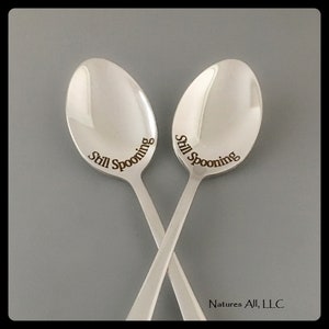 Personalized Wedding Spoons Still Spooning Bride Groom Gift Wedding ...
