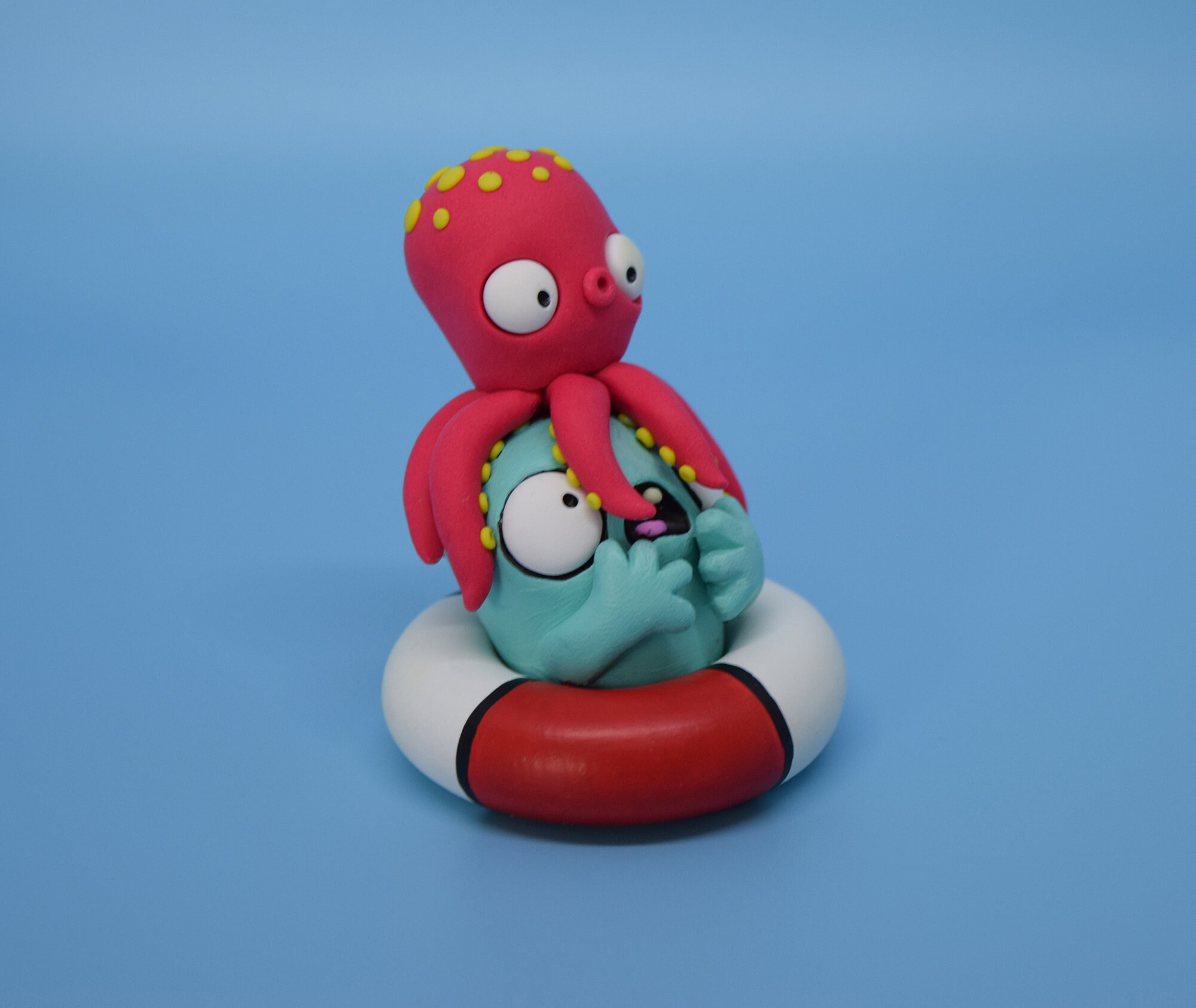 Monster and Octopus Figure Kraken Decor Shelf Ornament Best | Etsy