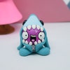 Cute Monster Shelf Ornament, Bright Shelf Art, Monster and Bird Figure ...