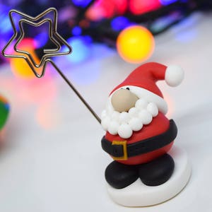 Christmas Table Name Holders Santa Table Decorations Name | Etsy UK