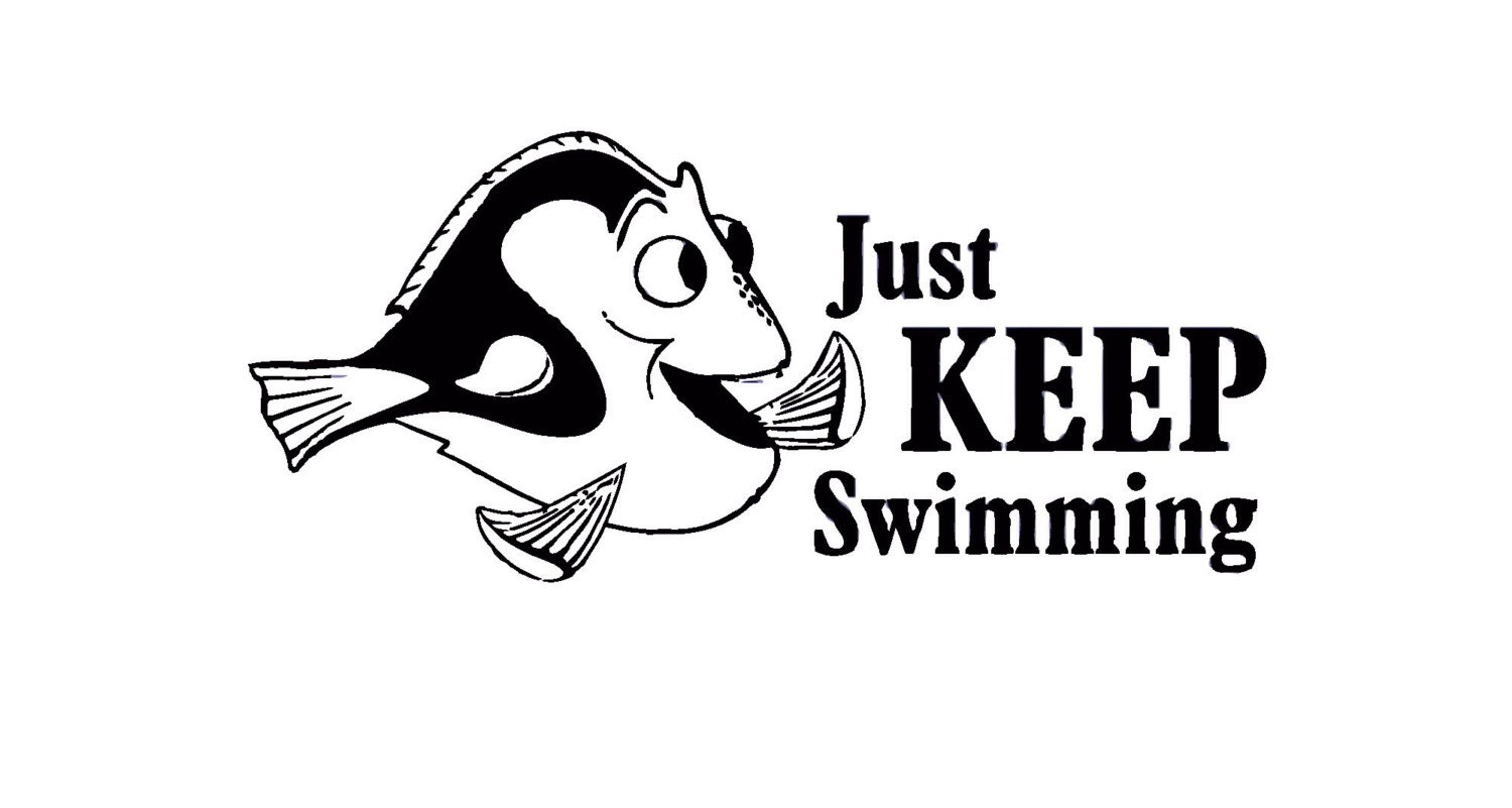 Dory Just Keep Swimming Coloring Pages