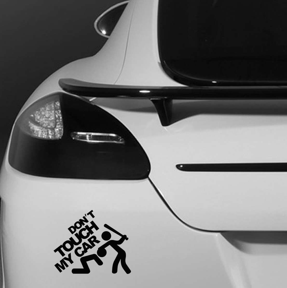 No tocar mi coche cita lema vehículos parachoques etiqueta - Etsy México