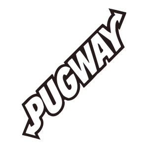 Pugway perro coche vehículo calcomanía Funny humor Sexy Naughty grosero ...