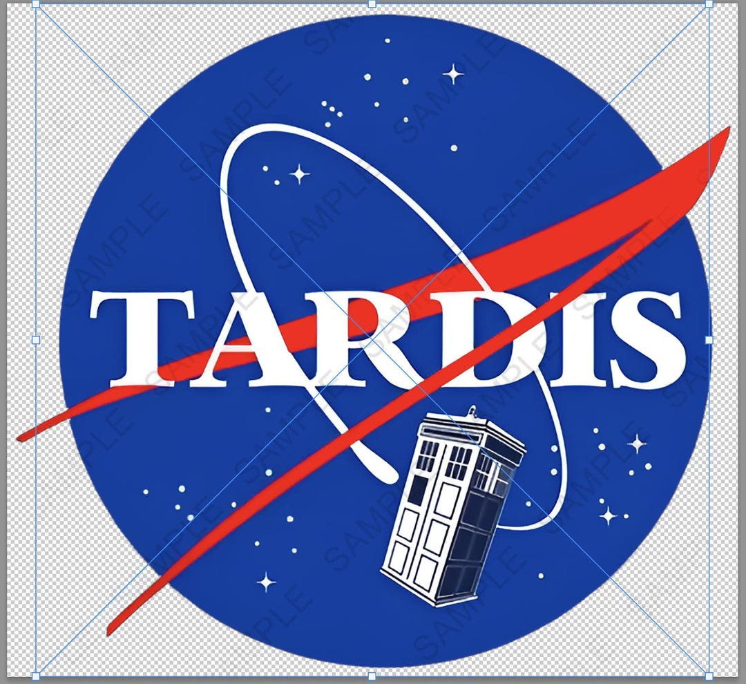 DR Who Tardis Logo High Resolution 300 Dpi DTF Instant Digital Download ...