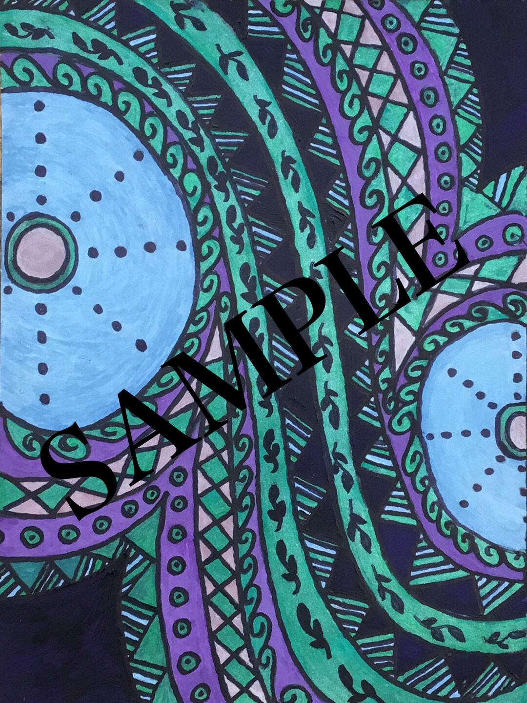 The Dancing Healer - Tribal Art Print - Etsy