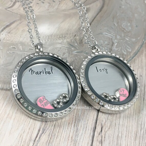 Matching Best Friend Lockets Best Friend Necklaces BFF | Etsy