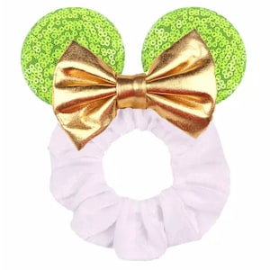 Castle Fireworks, Mickey Mouse Ears, Minnie Mouse Ears Scrunchies, Hair ...