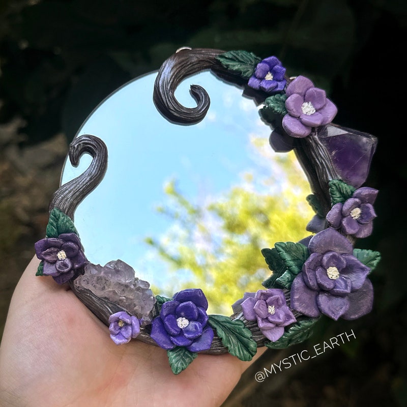 Flower Mirror - Etsy