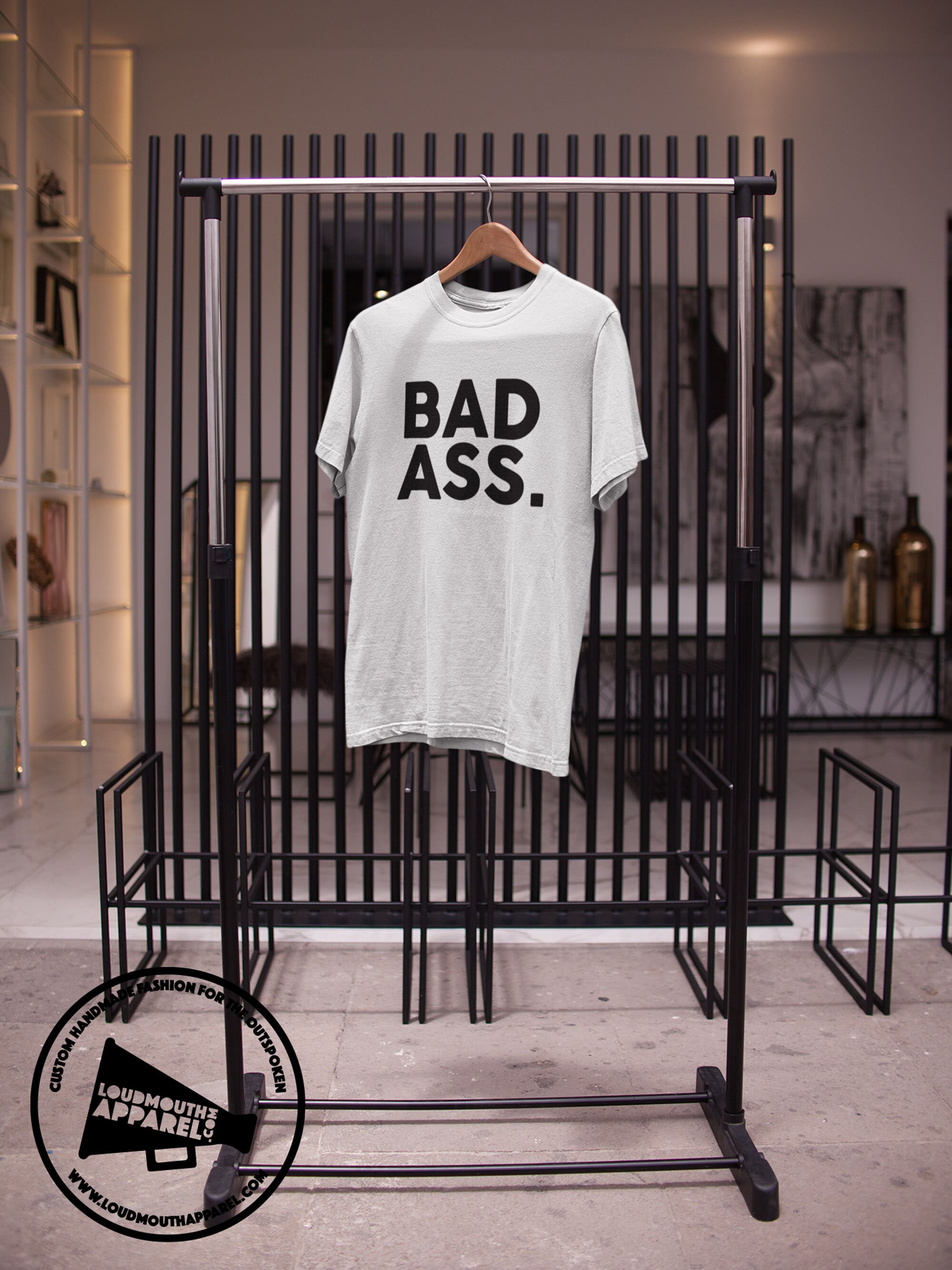 BAD ASS Unisex Rebel T-shirt Rebellious Rebels Choices Bad Boy - Etsy