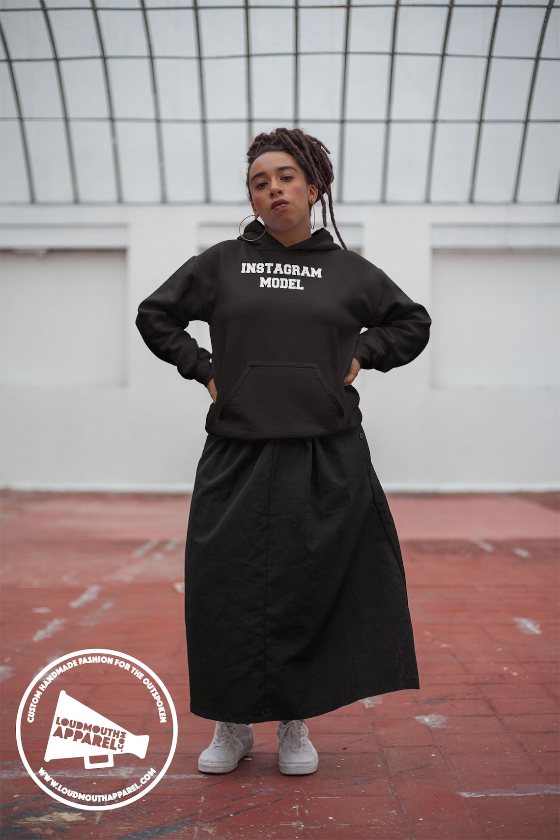 Instagram Model Hoody Hooded Sweatshirt Insta Social Media - Etsy