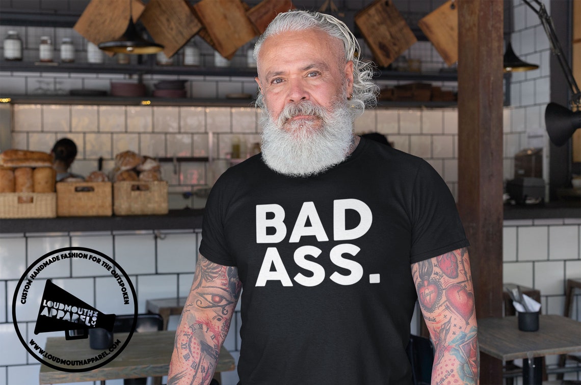 BAD ASS Unisex Rebel T-shirt Rebellious Rebels Choices Bad Boy - Etsy