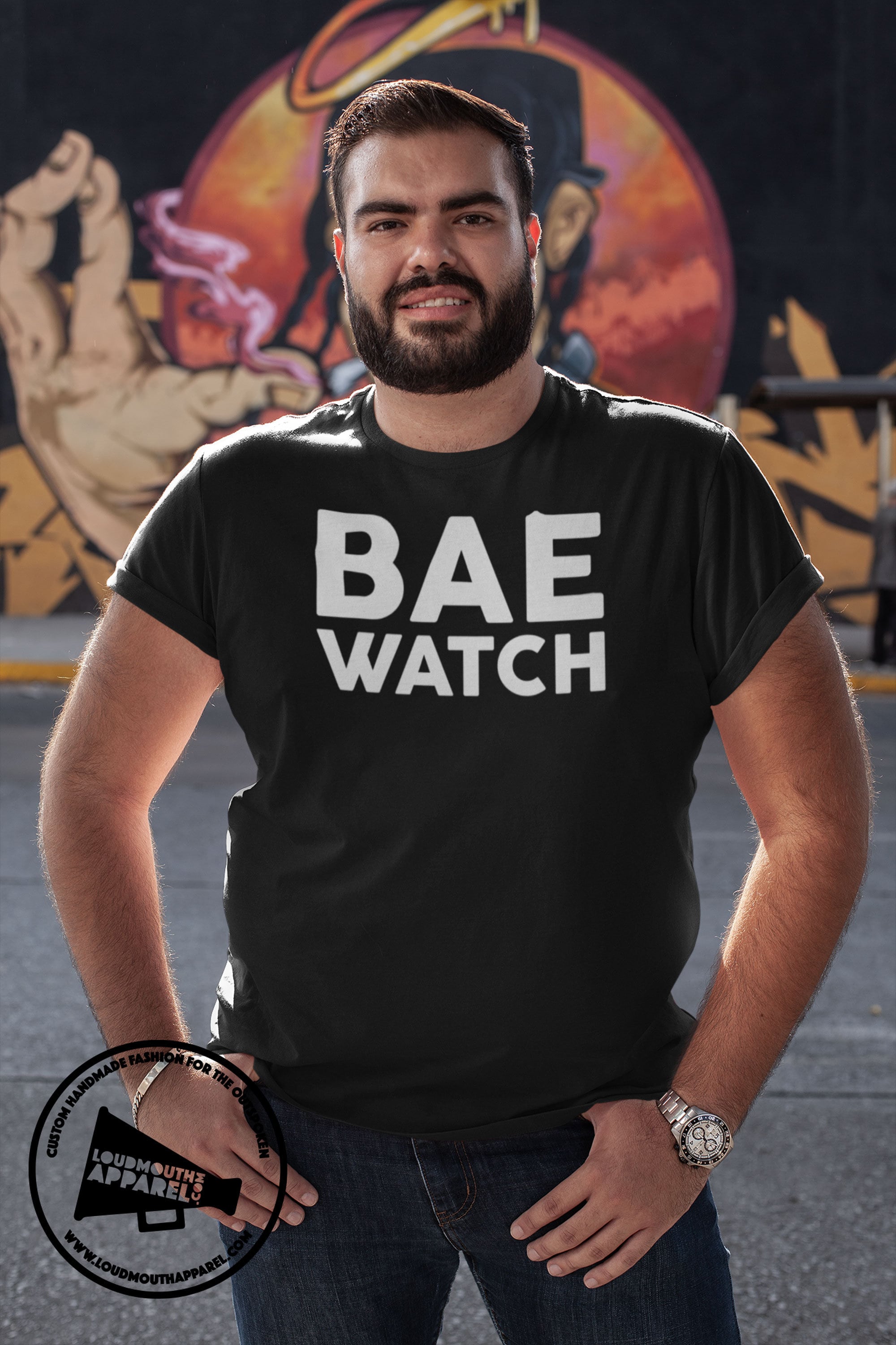 BAE WATCH Unisex T-shirt Baywatch Inspired TV Show Inspired - Etsy