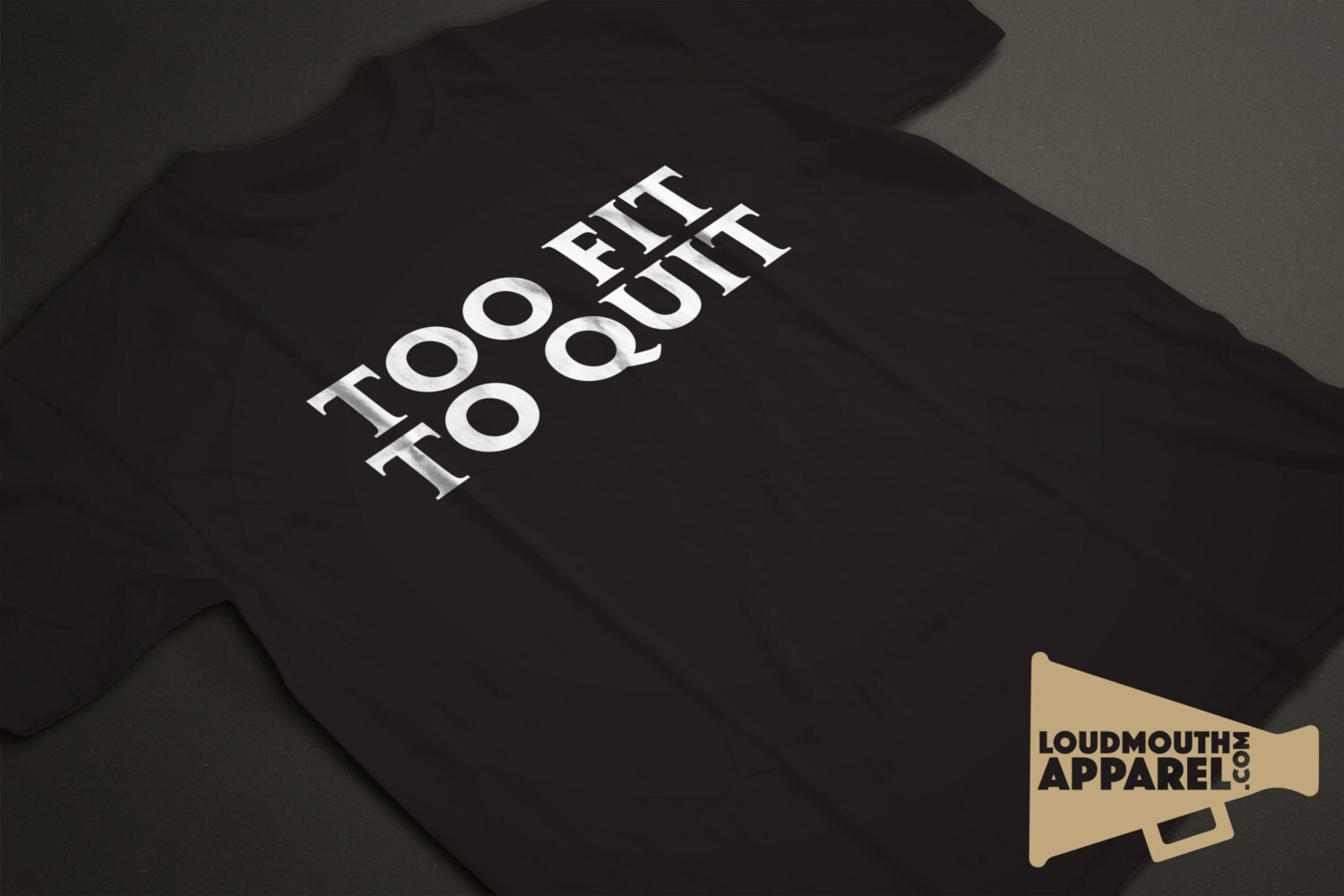 Too Fit to Quit Women's Gym Workout Fitness T-shirt - Etsy Denmark