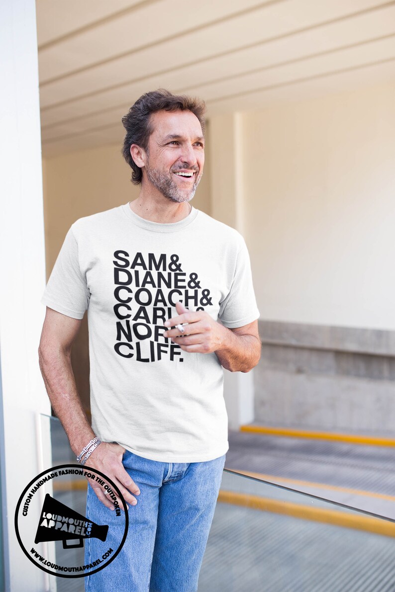 Cheers TV Characters 80's TV Show Unisex T-shirt - Etsy