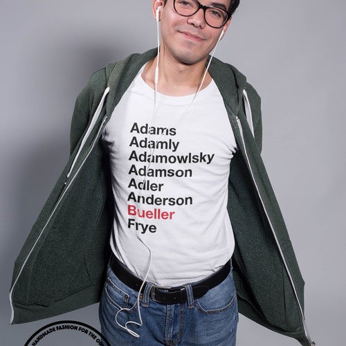 Ferris Bueller's Day off Map T-shirt - Etsy