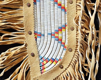 Sioux Quilled Neck Hanger Knife and Sheath - Etsy