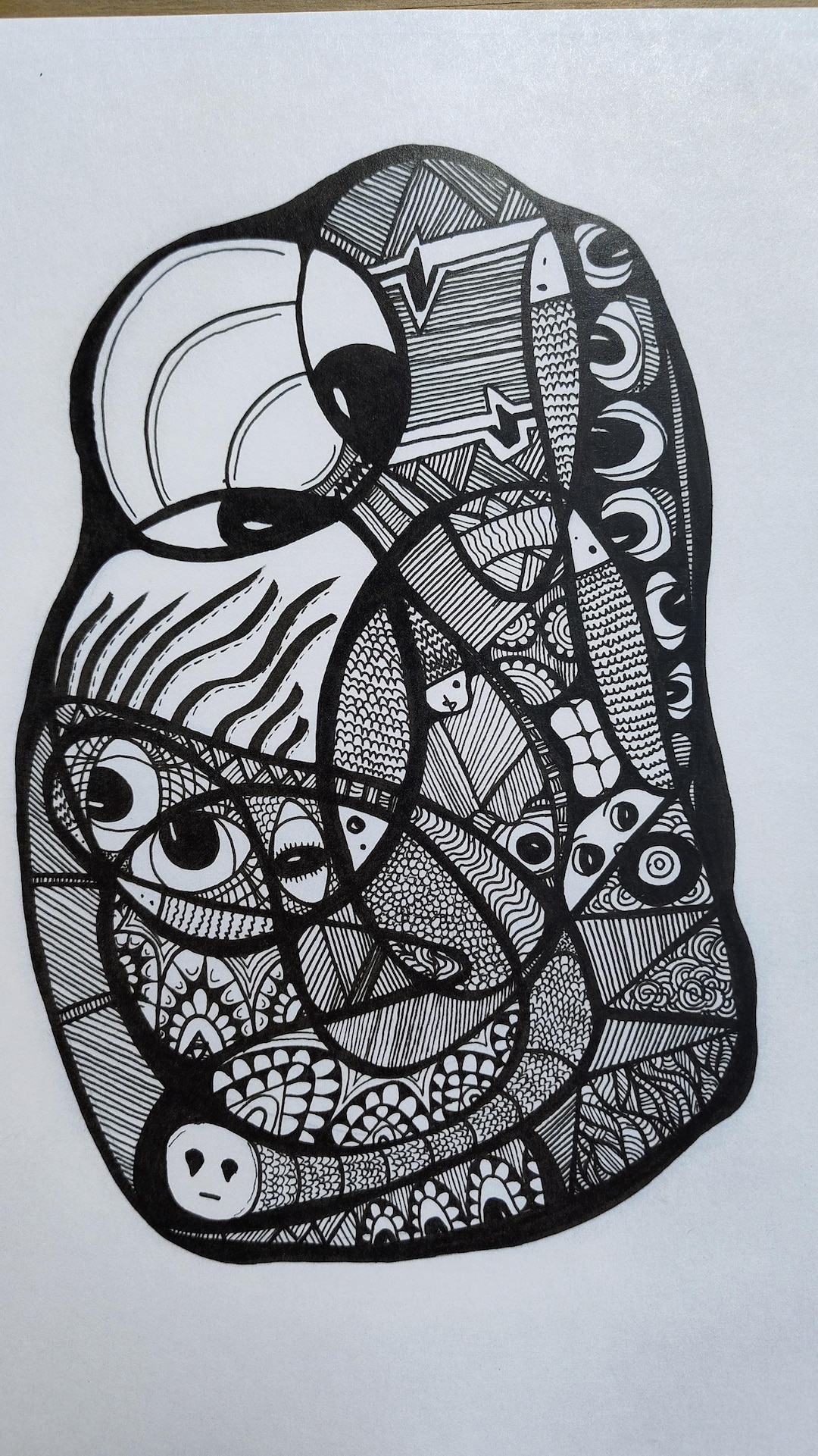 Seaweed, Pen and Ink, Print, 7x10 - Etsy