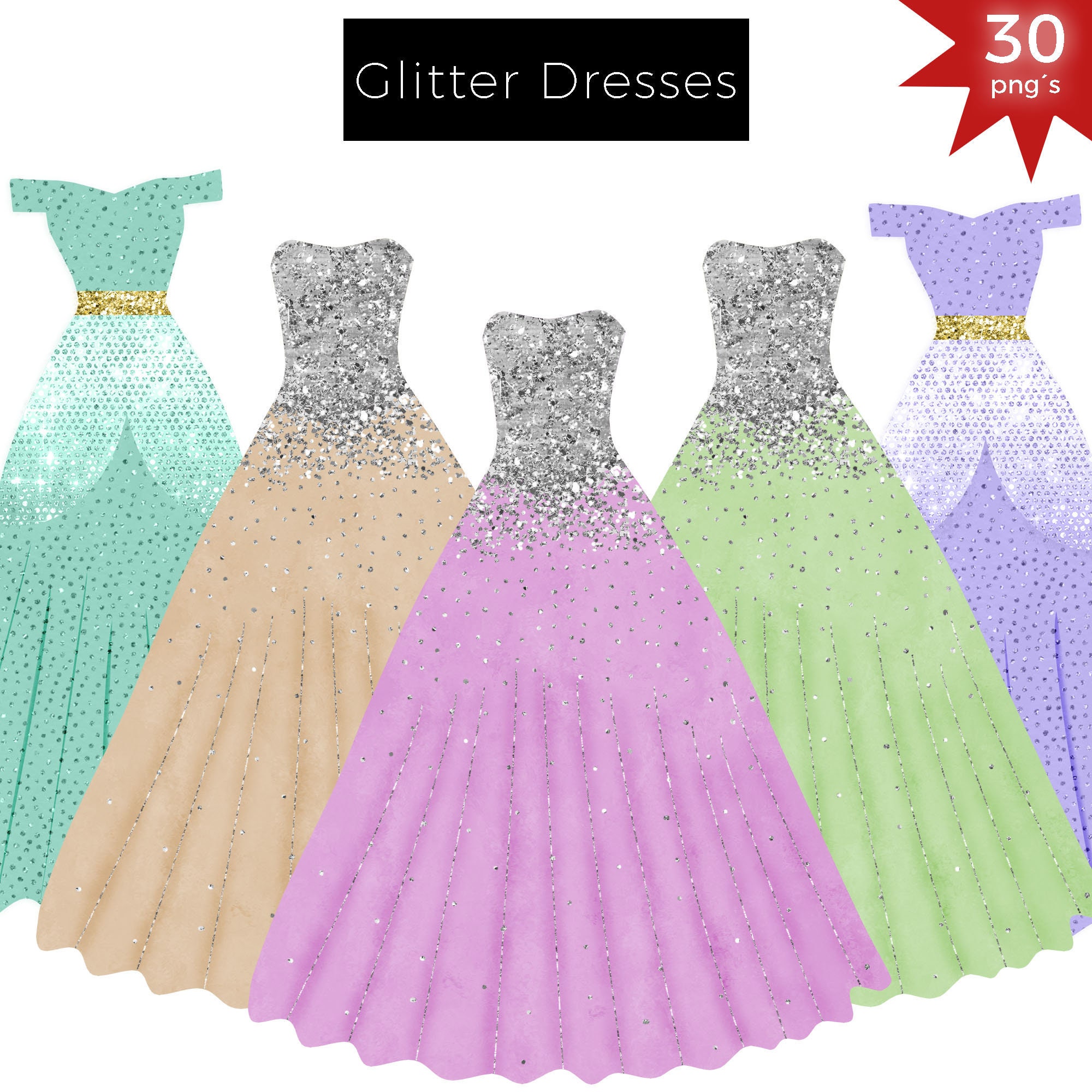 Prom Dress Clipart