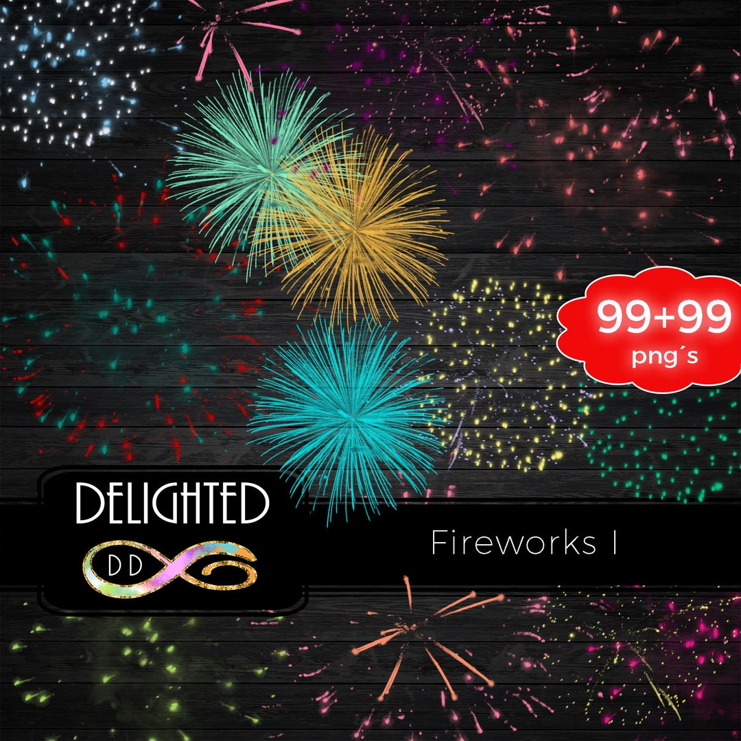 Fireworks Clipart 4th of July Clip Art Patriotic Fourth July PNG ...