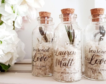 Salt Wedding Favor | Etsy