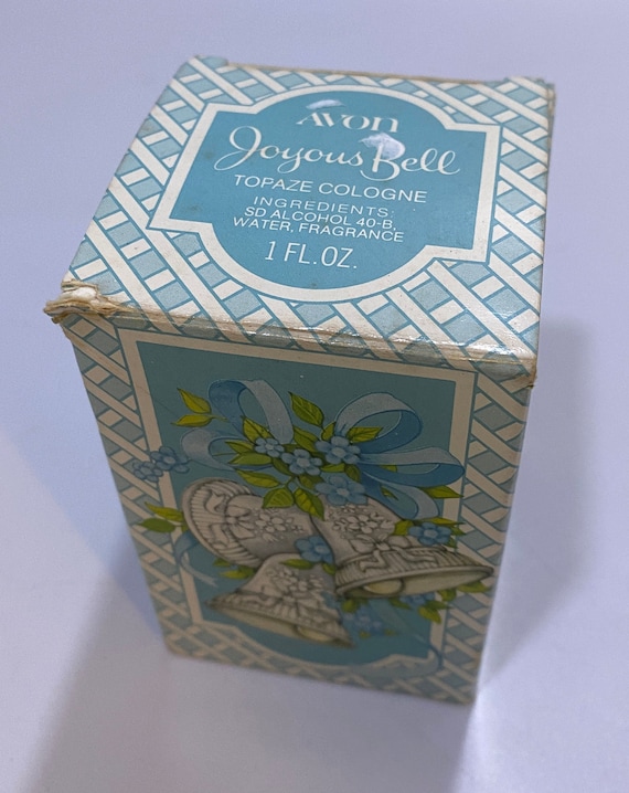 Vintage Avon 'Joyous Bell' Topaz Cologne/Perfume Full… - Gem