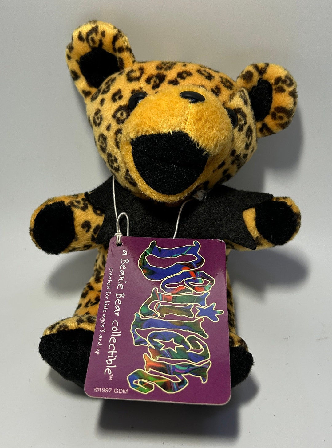Vintage Grateful Dead Beanie Bear 'delilah' 1st Edition 1997 8" - Etsy