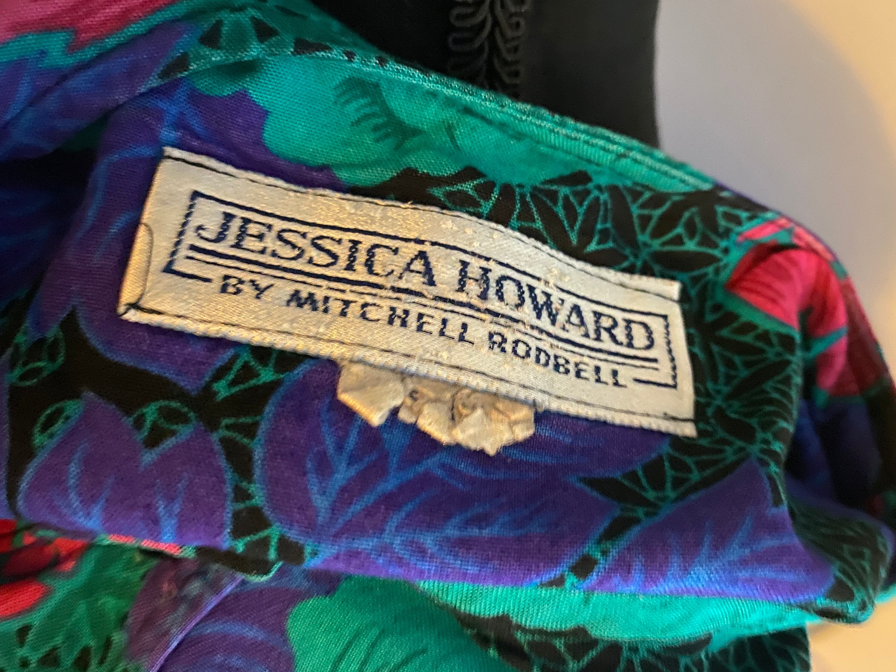 Vintage Jessica Howard by Mitchell Rodbell Button Front Long - Etsy