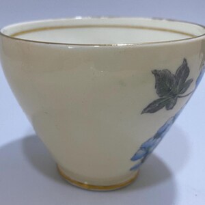 Vintage Foley Bone China Blue Flower Design Teacup and Saucer Set - Etsy